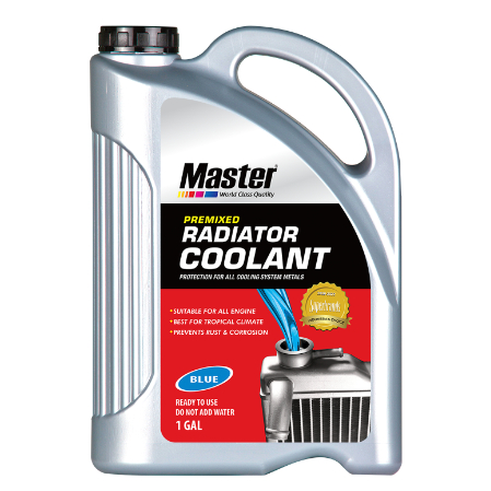 Jual MASTER RADIATOR COOLANT PREMIXED GALON 4 LITER ORI | Shopee Indonesia