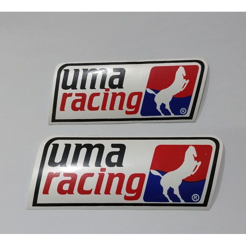 Jual Stiker sticker logo emblem sponsor UMA RACING Original 100% ori ...