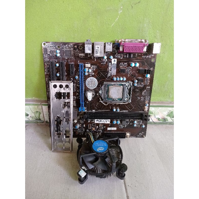Jual motherboard H81 soket 1150 selain asus/gigabyte prosesor i3 gen 4 ...