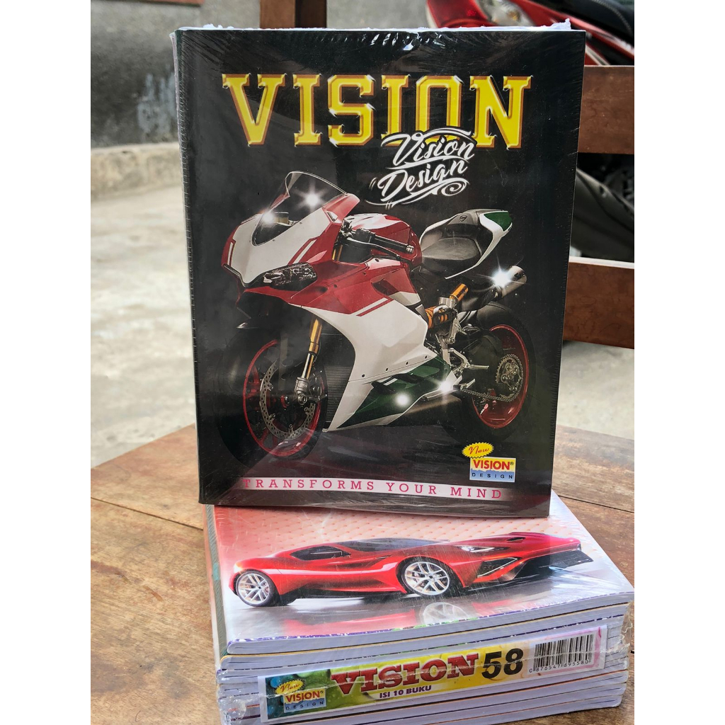 Jual Buku tulis vision isi 58/buku tulis/buku tulis sekolah murah ...
