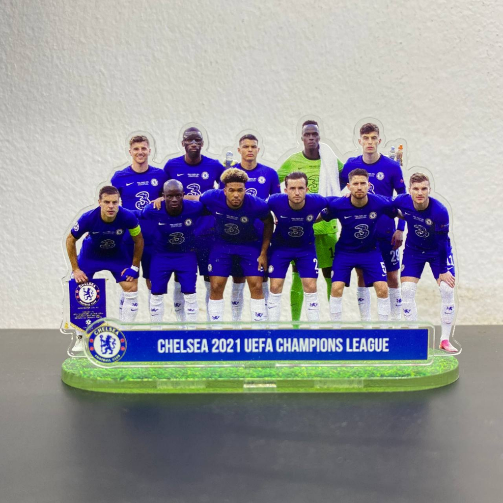 Jual Standee Action Figure Art Squad Line Up Starting Chelsea FC Final ...