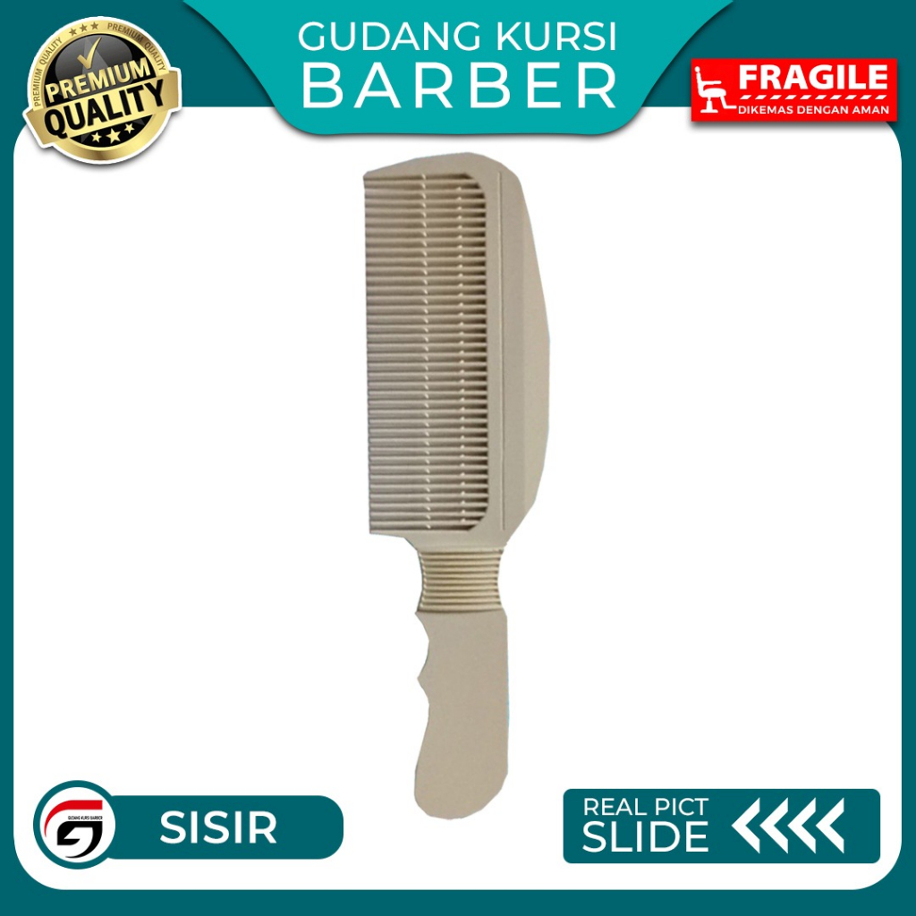 Jual Sisir Overcomb Speed Retro Style Comb Sisir Rambut Barber dan ...