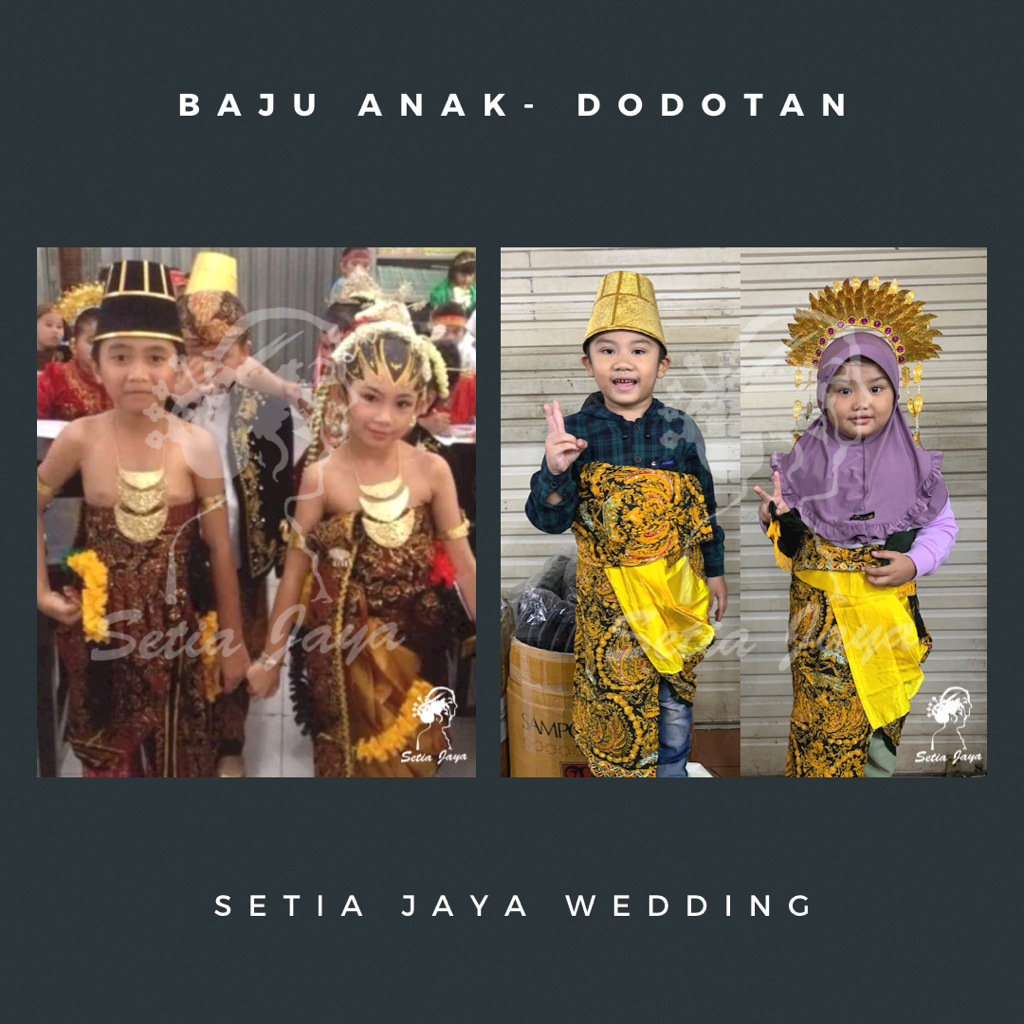 Jual Baju Adat Anak Dodotan/ Dodotan Pengantin Jogja/ Baju Karnaval ...
