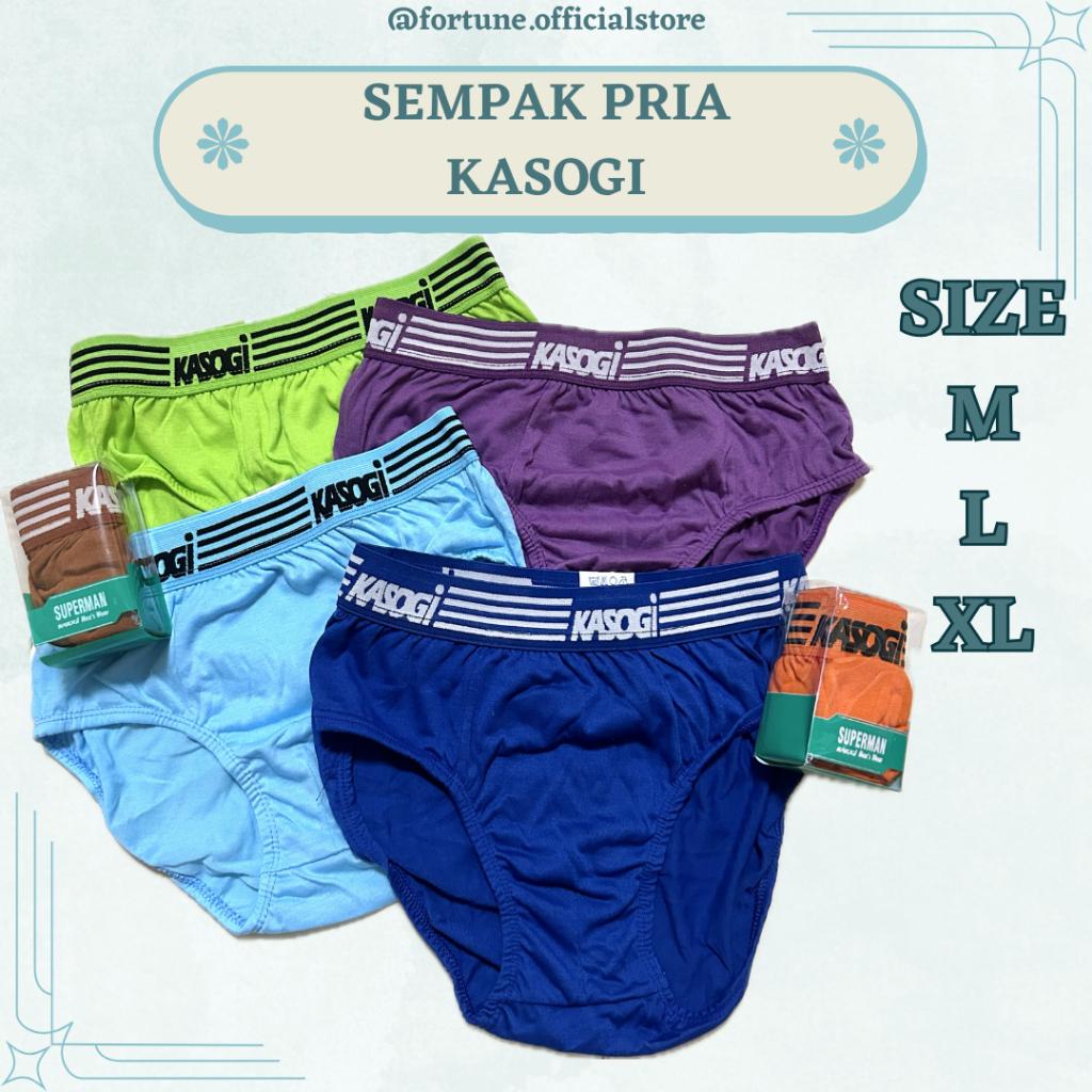 Jual Celana Dalam Pria Kasogi / Boxer Cowok Dewasa / Bokser / Kolor ...