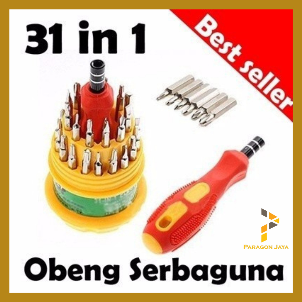 Jual Paket Obeng set toolkit 31in1 / obeng mini service 31 in 1 | Shopee Indonesia