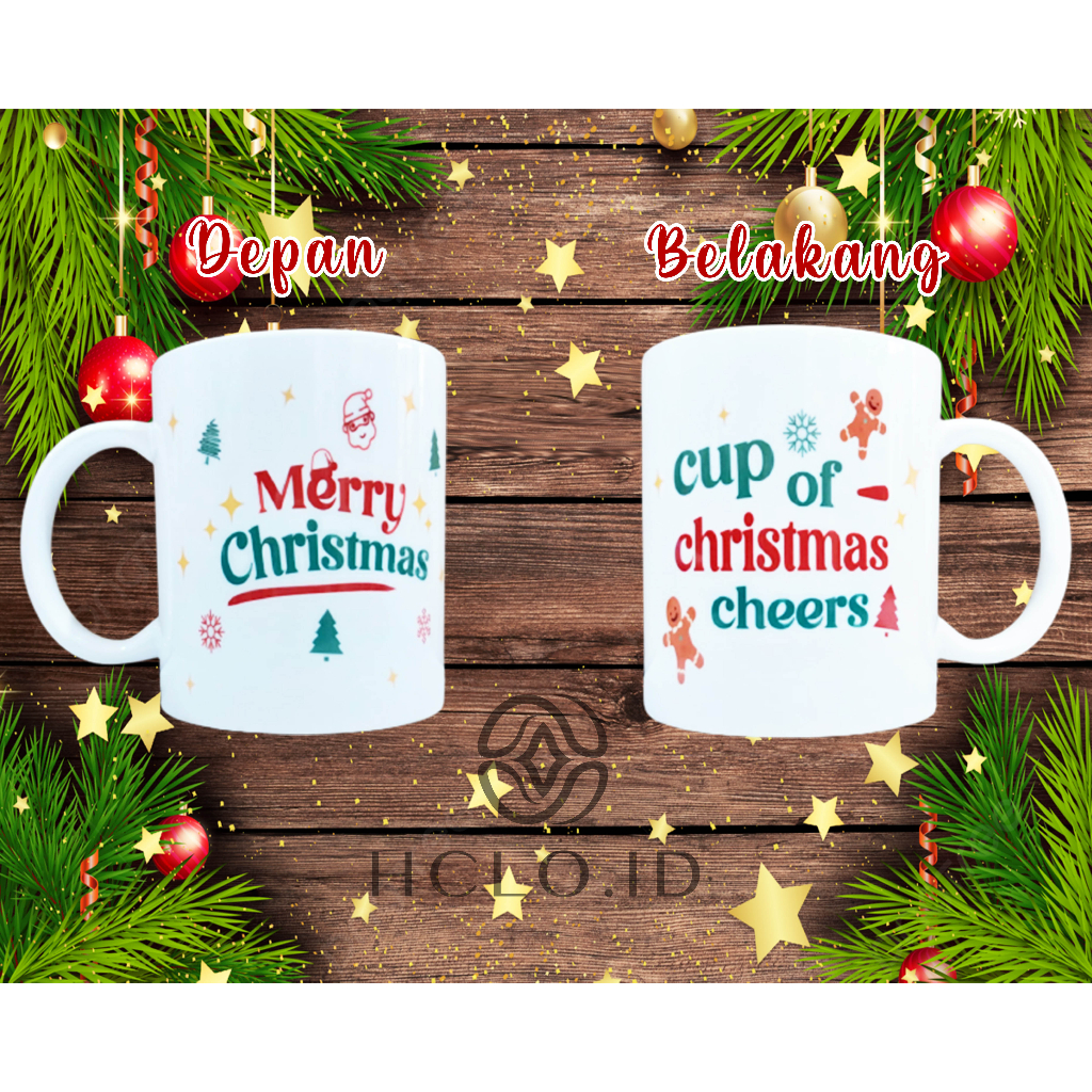 Jual CUSTOM MUG TEMA NATAL MURAH HIGHQUALITY ( BISA SATUAN ) | Shopee ...