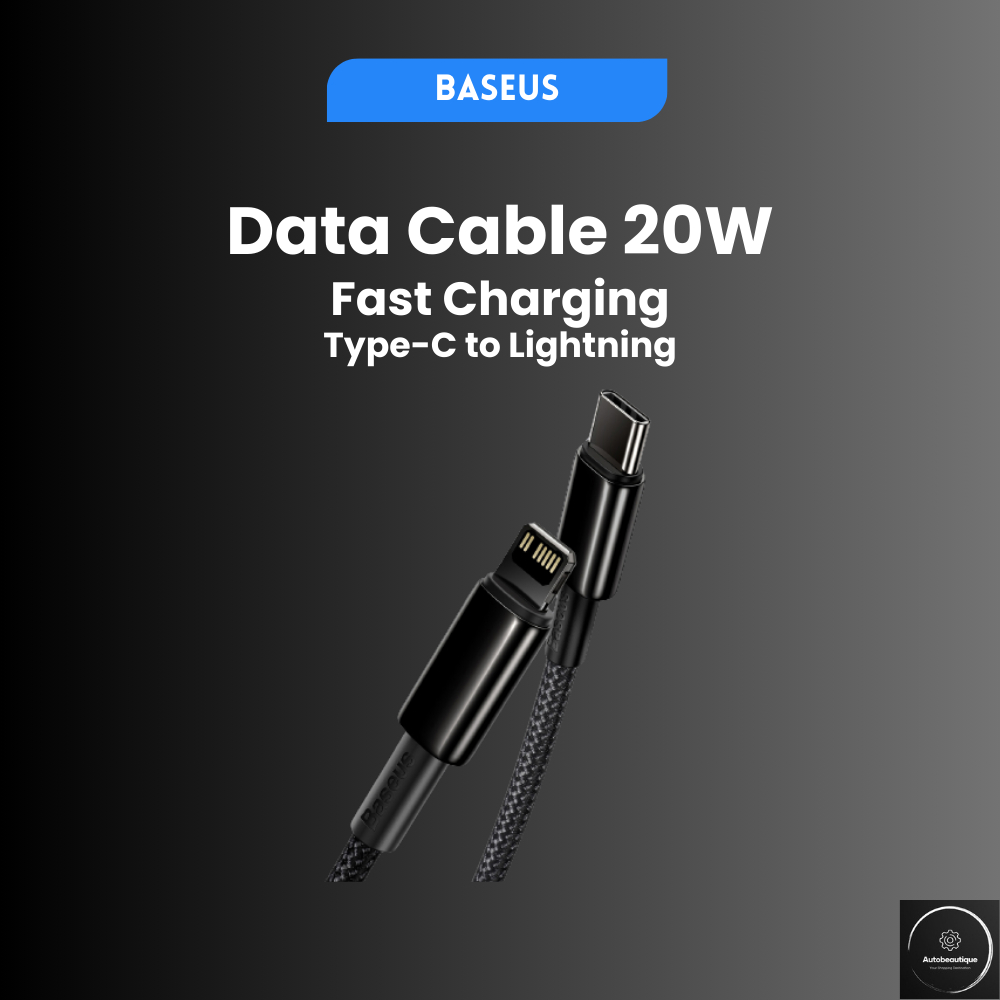 Jual BASEUS Kabel Data Lightning iPhone PD 20W Fast Charging Tungsten ...
