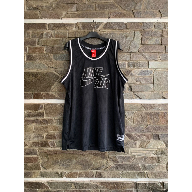Jual Nike Air • Black NSW Basketball Jersey | Shopee Indonesia
