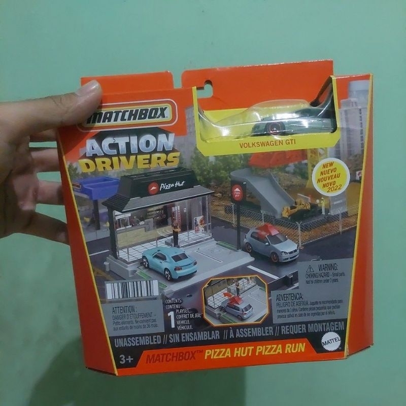 Jual Matchbox action drivers pizza hut pizza run bonus volkswagen GTI ...