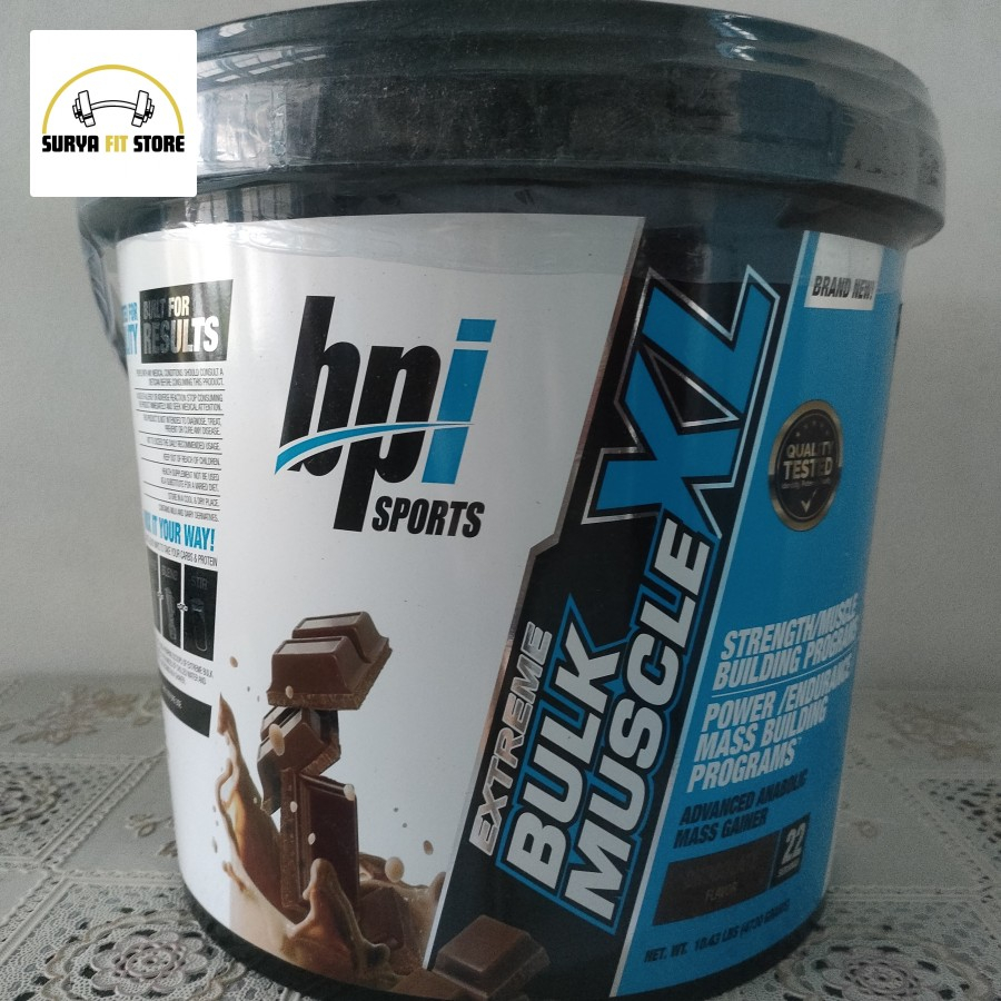 Jual BPI Bulk Muscle XL Mass Gainer 10lbs | Shopee Indonesia