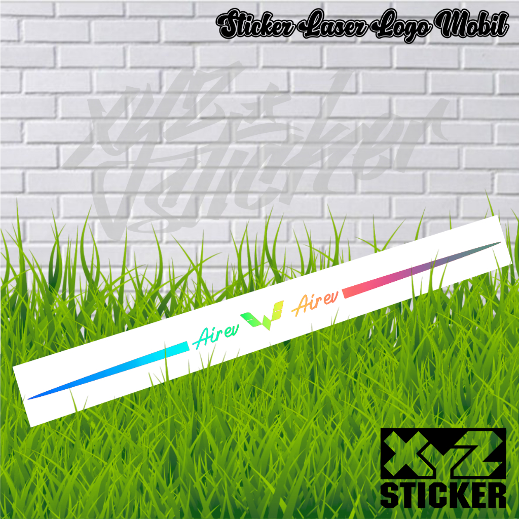 Jual Sticker Laser Hologram logo Mobil Wuling Airev, Confero, Almaz ...