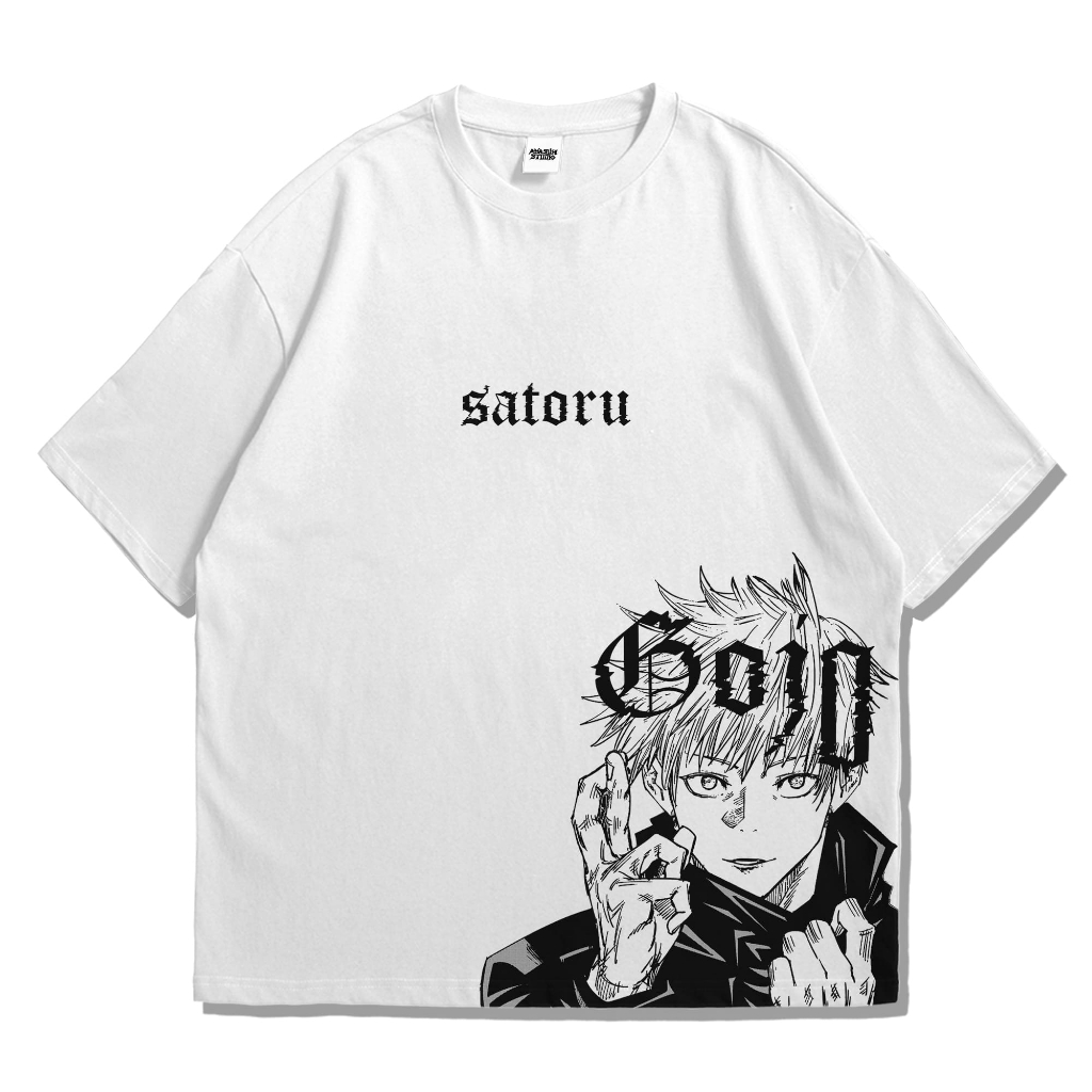 Jual Baju Anime Oversized Gojo Satoru | akasuki.studio | Kaos Anime ...