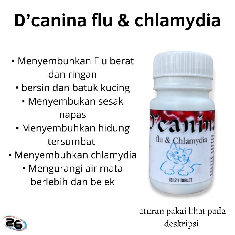 Jual D'canina obat flu kucing ringan dan berat ataupun menahun Vitamin Kucing IMUNITAS untuk ...