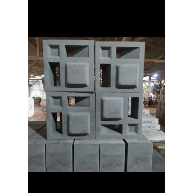 Jual Roster Beton Minimalis Berkualitas Lb4 Nonjol. Lubang angin ...