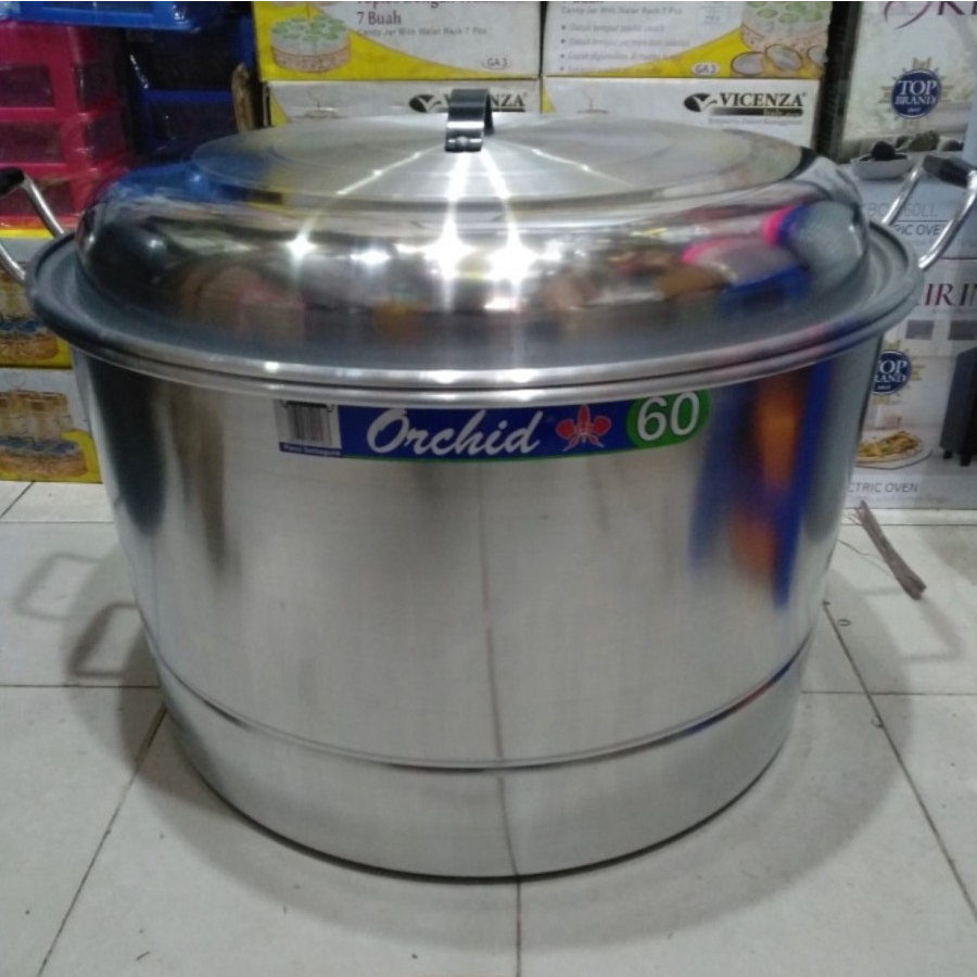 Jual Panci Langseng Dandang Kukus Steamer 60 Orchid | Shopee Indonesia