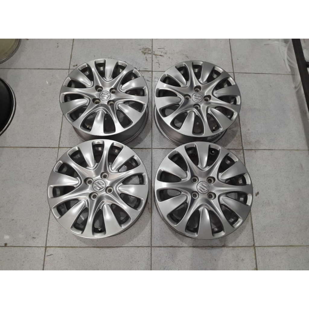 Jual VELG MOBIL BEKAS R16 OEM BALENO RING 16 LEBAR 6 PCD 4X100 | Shopee Indonesia