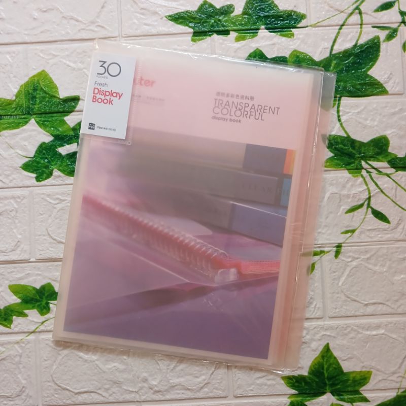 Jual SHUTER Display Book S30AD Clear File Holder Ukuran A4 isi 30 ...