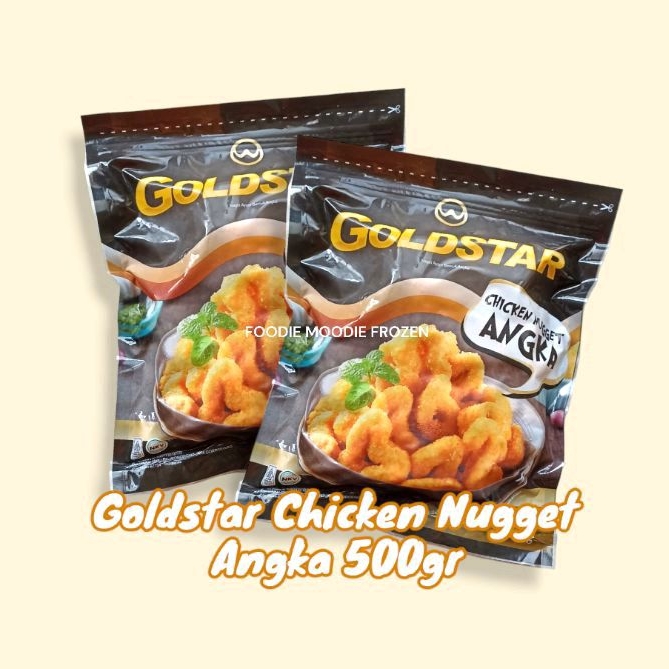 Jual Goldstar Chicken Nugget Angka 500gr | Shopee Indonesia