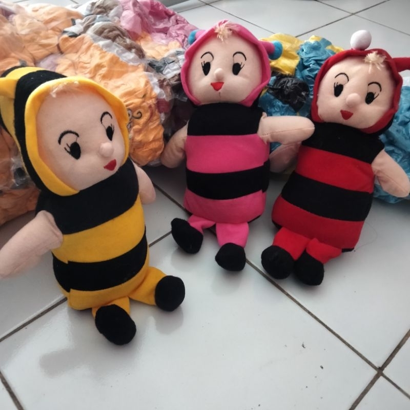 Jual BONEKA HACHI/BONEKA LEBAH VIRAL,KADO ANAK ANAK | Shopee Indonesia