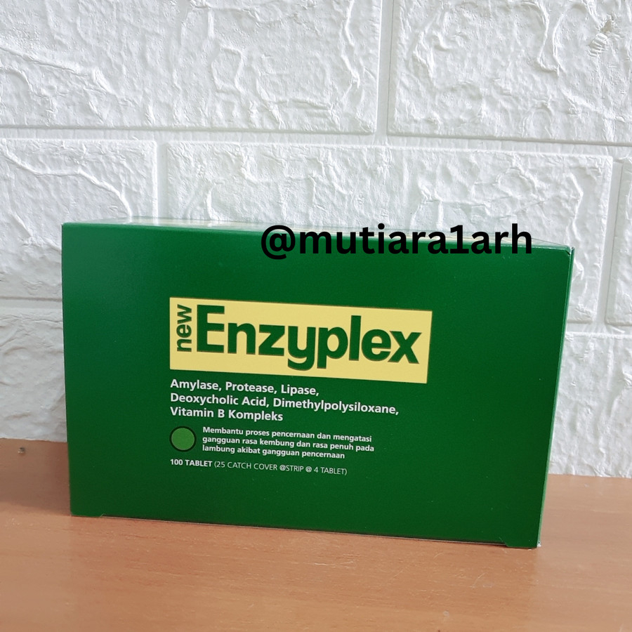 Jual NEW ENZYPLEX BOX 100 TABLET | Shopee Indonesia