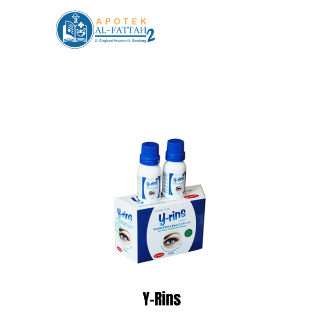 Jual Y Rins Cuci Mata 12ml (1 Dos Isi 2 Pcs) | Shopee Indonesia