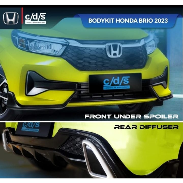 Jual PAKET LIPS BUMPER DEPAN DAN DIFFUSER URBANITE ALL NEW BRIO TYPE 2 ...