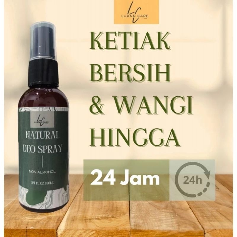 Jual NATURAL DEODORANT TAWAS SPRAY | Shopee Indonesia
