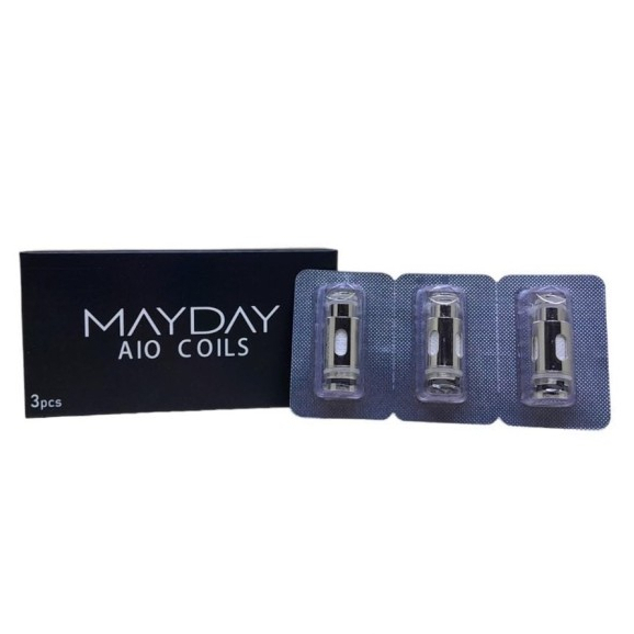 Jual 1 pcs Coil Mayday Aio 0.3ohm 0.15ohm Replacement Coil Authentic 0. ...
