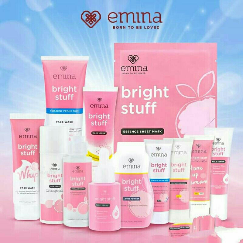 Jual EMINA Bright Stuff series / perawatan wajah emina | Shopee Indonesia