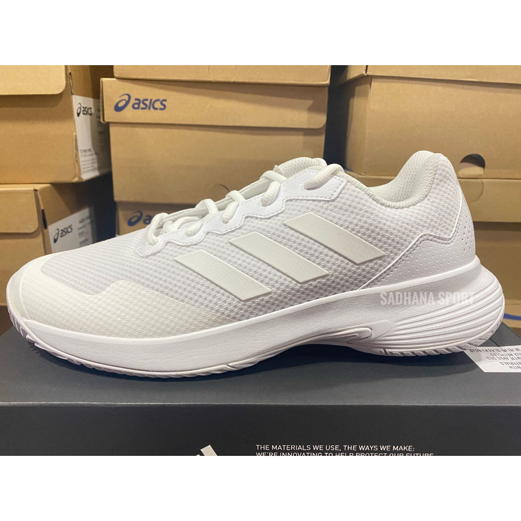 Jual Sepatu Tenis Adidas Game Court 2 M Putih [IG9568] | Shopee Indonesia