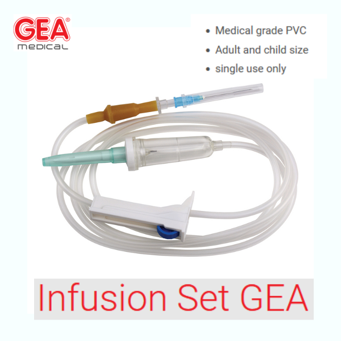 Jual Infus Set Dewasa GEA Infus Set Anak GEA perDUS ( isi50pcs ...