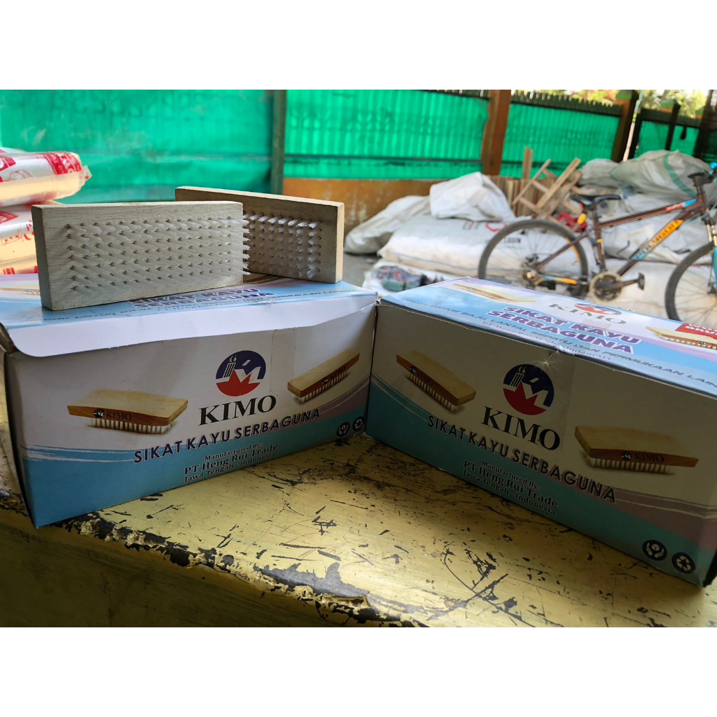 Jual Sikat cuci baju KIMO/Sikat baju murah(1 box) | Shopee Indonesia