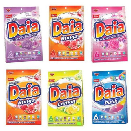 Jual Daia Powder Detergent 800gr merupakan deterjen dengan butiran ...