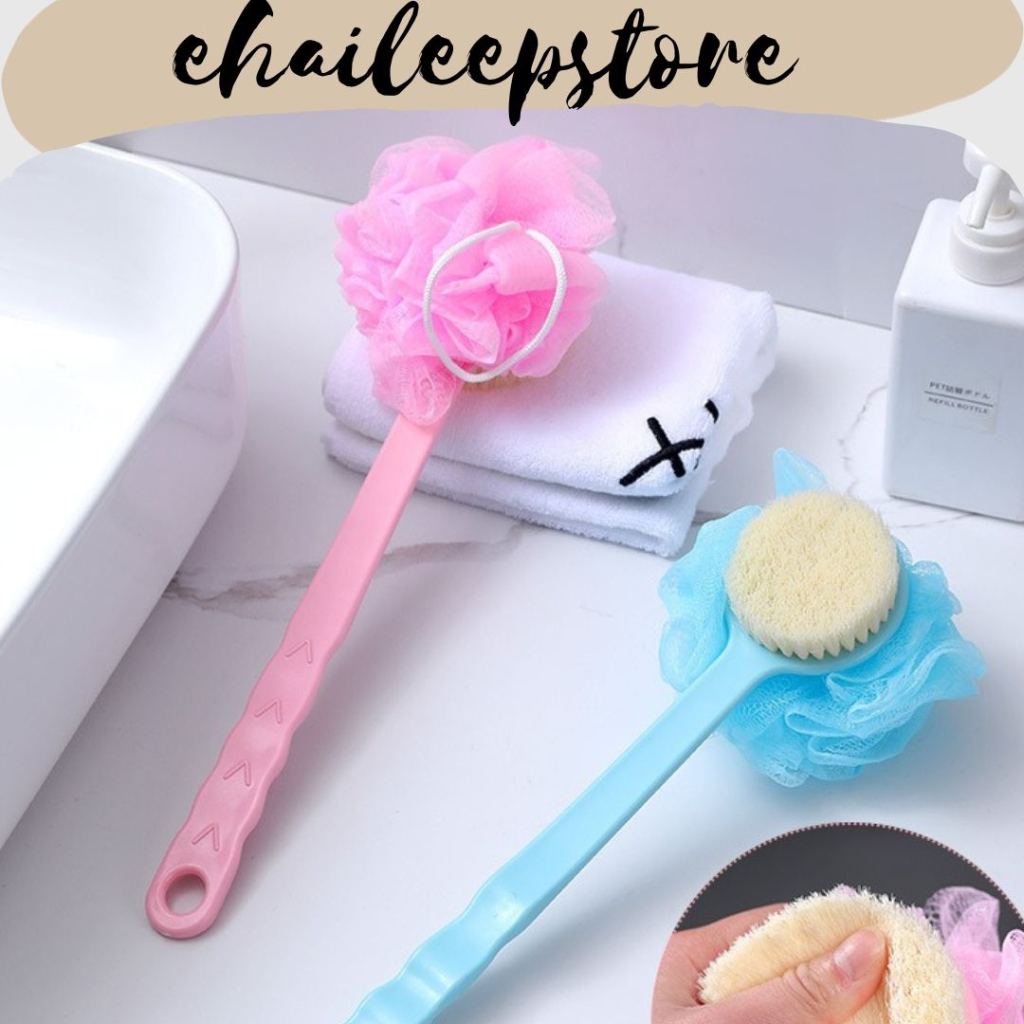 Jual SIKAT PUNGGUNG PLUS SHOWERPUFF|SIKAT MANDI DUA SISI SPON DAN ...
