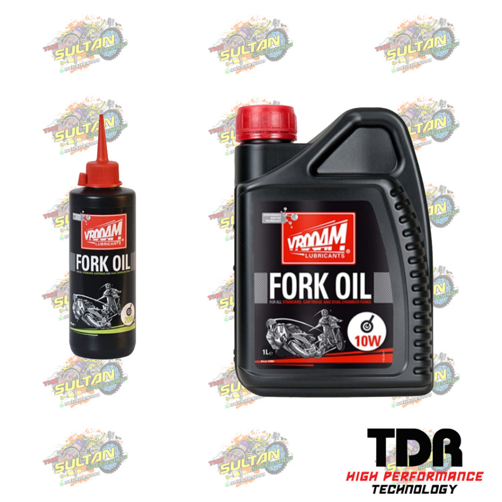 Jual OLI SHOCK FORK OIL VROOAM TDR 10W 15W 20W 175 ML 1 LITER | Shopee ...