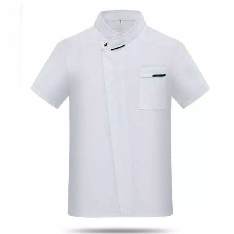 Jual BAJU KOKI KEMEJA CHEF UNISEX ( kode A.m ) | Shopee Indonesia