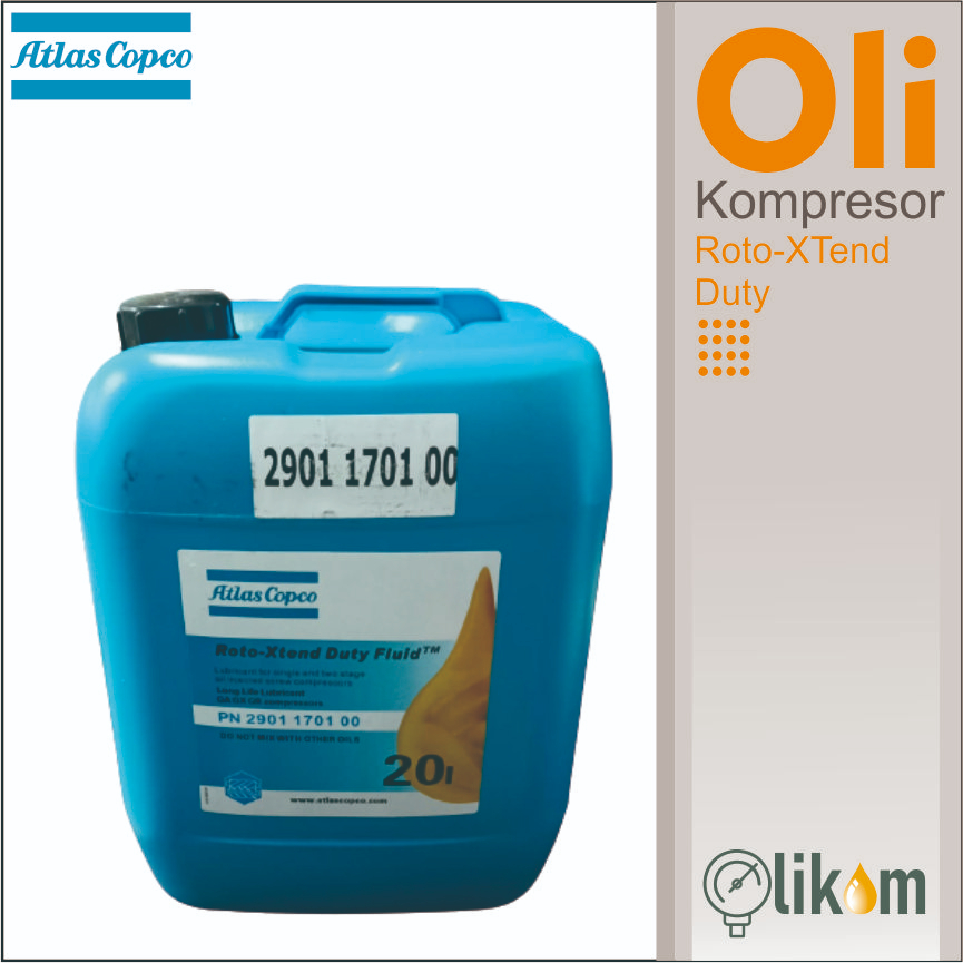 Jual Oil Extend duty 2901170100 atlas copco screw air compressor Oli ...