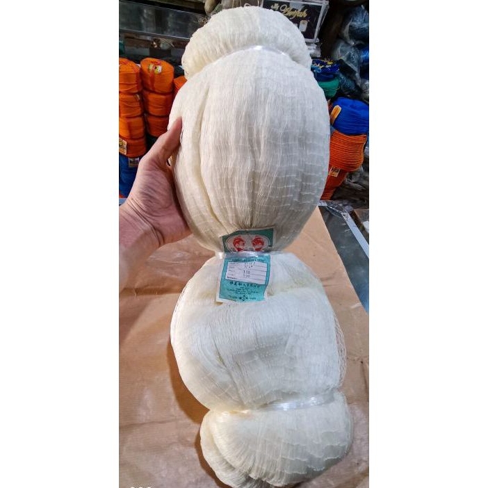 Jual Jaring Nylon Putih ¾" x d 2 x 100 md. x 100 Yards. | Shopee Indonesia