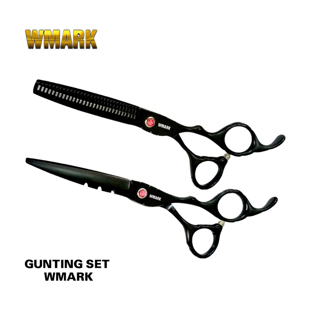 Jual WMARK Gunting Set Potong Penipis Panjang 6 Inch | Shopee Indonesia