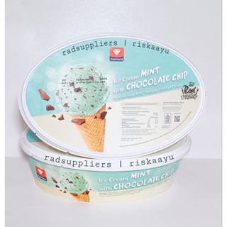 Jual Diamond Ice Cream Mint with Choco Chip 700ml.. Variant Baru ...