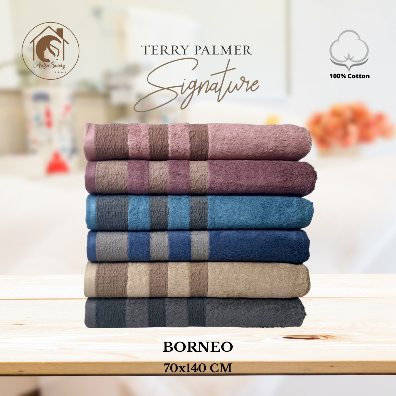 Jual HANDUK TERRY PALMER SIGNATURE BORNEO 70X140 | HANDUK MANDI DEWASA ...