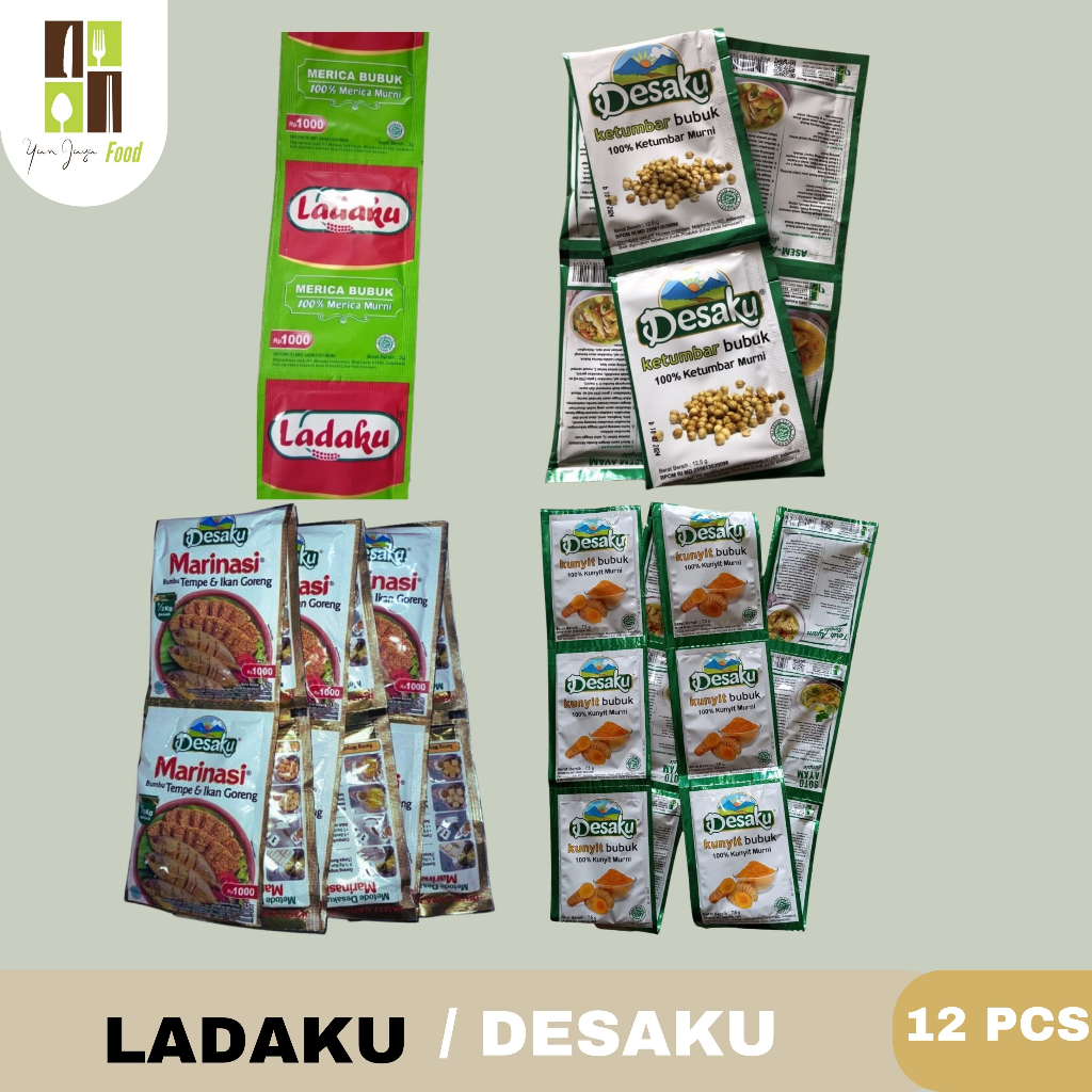 Jual Ladaku Merica Bubuk / Desaku Ketumbar Bubuk / Bumbu Marinasi ...