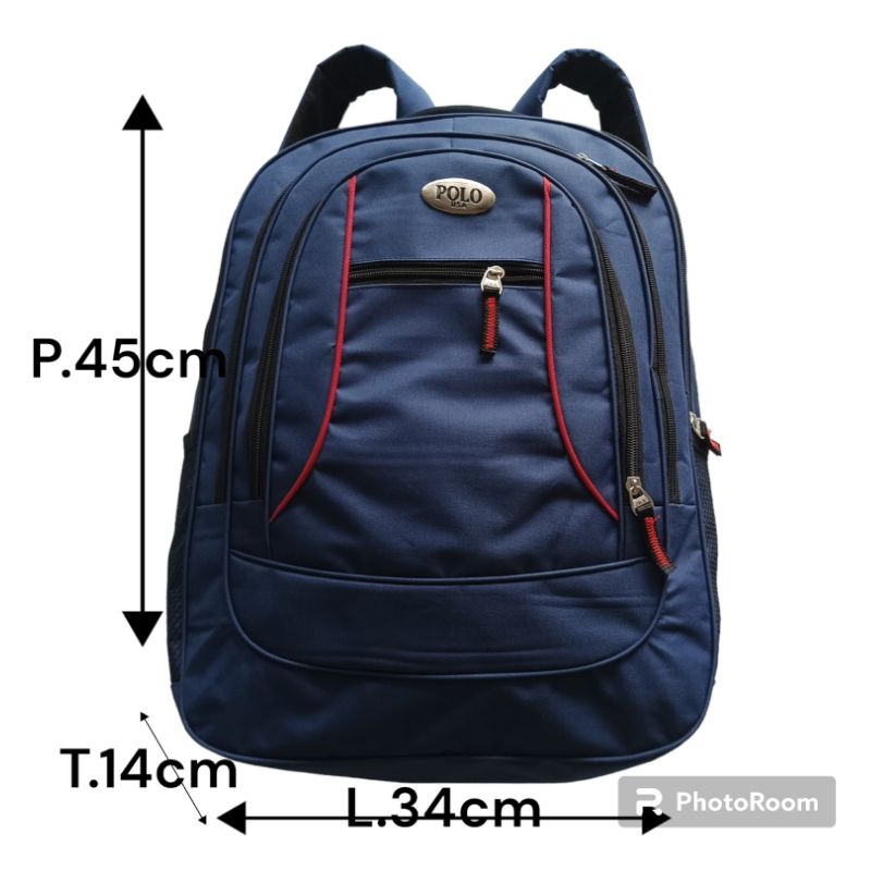 Jual TAS RANSEL POLO USA / TAS SANDANG BELAKANG | Shopee Indonesia