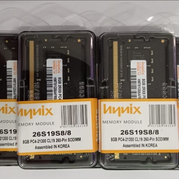 Jual RAM LAPTOP DDR4 4GB 8GB 16GB HYNIX SODIMM 3200MHZ / 2666Mhz LIFETIME | Shopee Indonesia