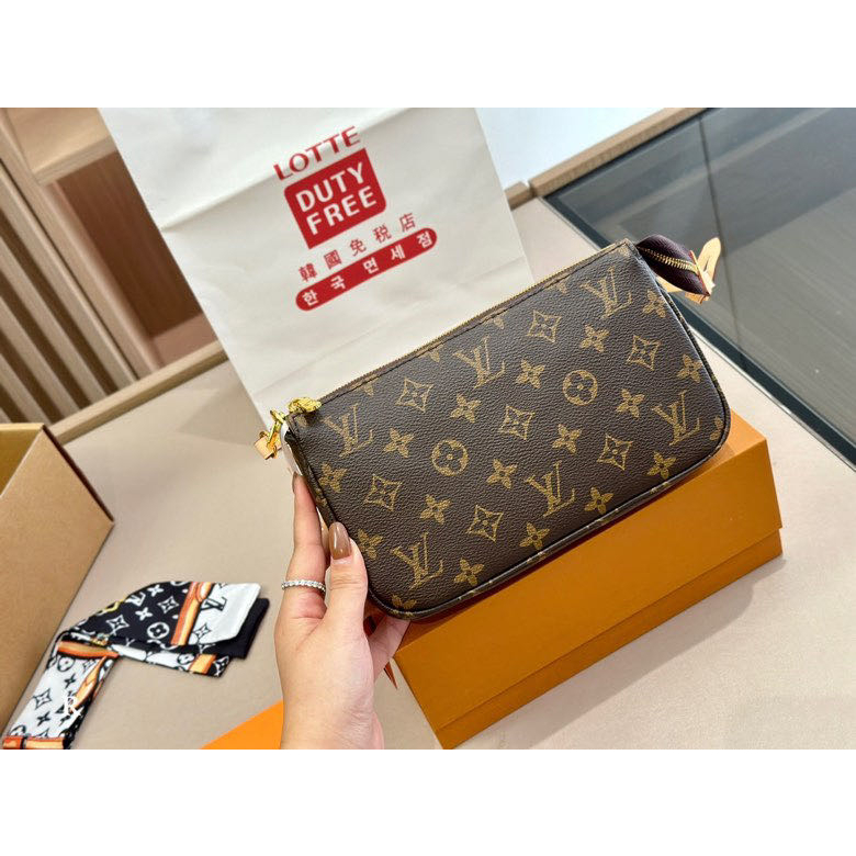 Jual LV leather mahjong chain bag | Shopee Indonesia