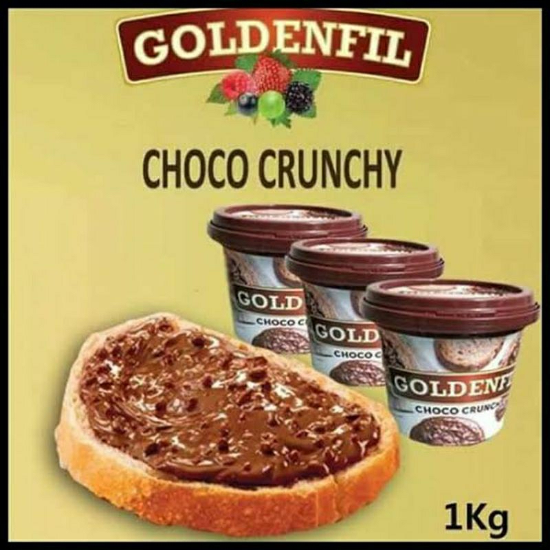 Jual TERMURAH... Goldenfil Choco Crunchy 1kg | Shopee Indonesia