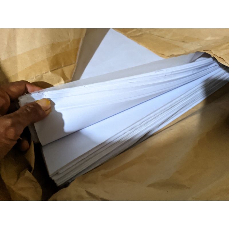 Jual KERTAS MINYAK PUTIH 18 GSM BAHAN SABLON LAYANGAN 1 RIM SUDAH ...