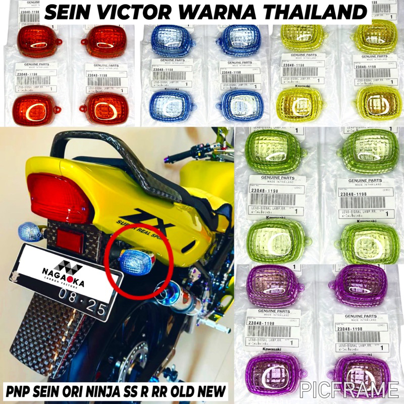 Jual MIKA SEIN NINJA ZX150 KRR SS R RR OLD NEW SEN ORIGINAL KAWASAKI ...