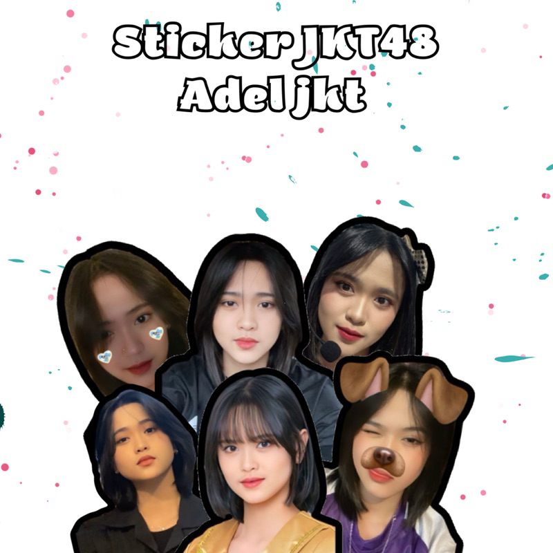 Jual Sticker ADEL JKT48 WOTA | Shopee Indonesia