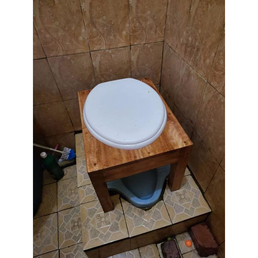 Jual KLOSET DUDUK KAYU TOILET DUDUK KAYU CLOSET DUDUK KAYU PORTABLE ...